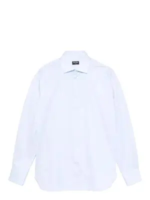 Zegna Striped Shirt - Blue