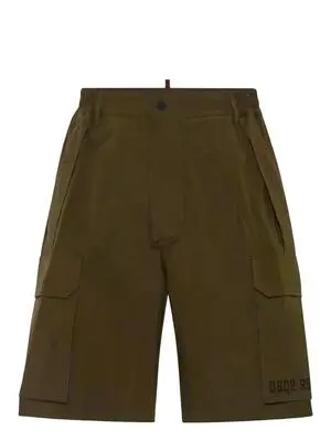 Dsquared2 Logo-print Cargo Shorts - Brown