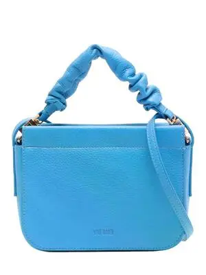 YU MEI Deerskin Scrunchie Vi Bag - Blue