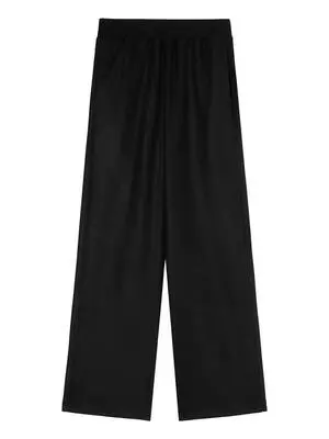 JIL SANDER Wide-leg Track Pants - Black