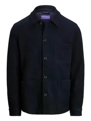 Ralph Lauren Purple Label Button-down Jacket - Blue