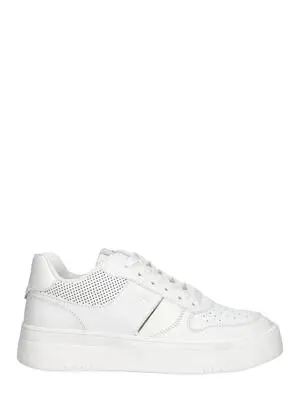 TWINSET Perforated Detailing Trainers - White