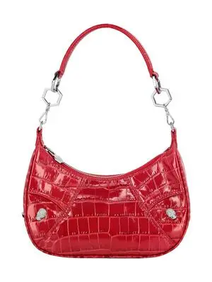Philipp Plein Gothic Shoulder Bag - Red
