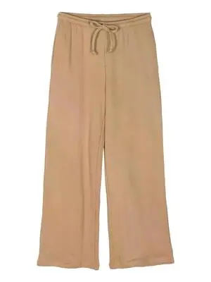 BASERANGE Wide-leg Cotton Track Pants - Neutrals