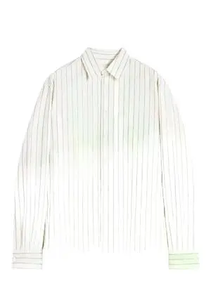 LANVIN Striped Shirt - Neutrals
