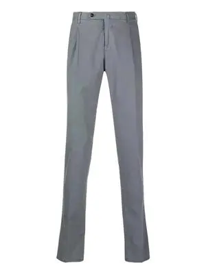 PT TORINO Cotton-lyocell Blend Chino Pants - Grey