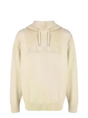 1017 Alyx 9sm Logo-print Hoodie - Neutrals