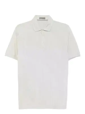 Corneliani Jersey Polo Shirt Grey