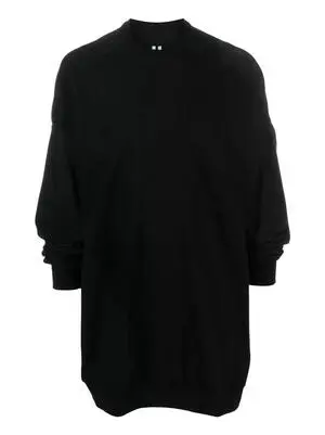 Rick Owens Splintered Peter Organic Cotton Jumper - Black