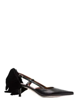REJINA PYO Lou 40mm Pointed-toe Pumps - Black