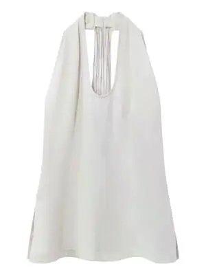 Proenza Schouler Halterneck Top - Neutrals