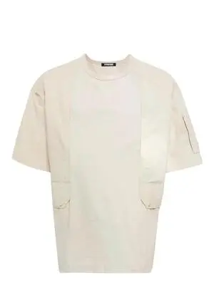 SPOONYARD Short-sleeve Cotton T-shirt - Brown