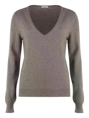 Malo Cashmere-wool Jumper - Brown