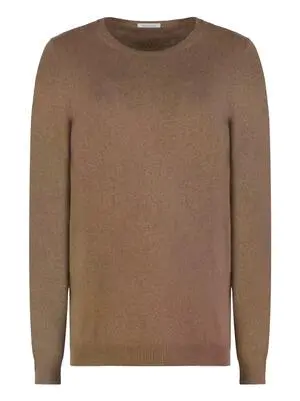 Malo Cashmere-wool Jumper - Brown