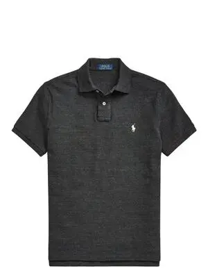Polo Ralph Lauren Polo Ralph Lauren Embroidered Logo Polo Shirt Grey