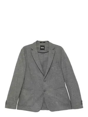 BOSS Single-breasted Blazer - Grey