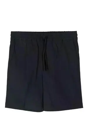 LARDINI Drawstring-waist Track Shorts - Blue