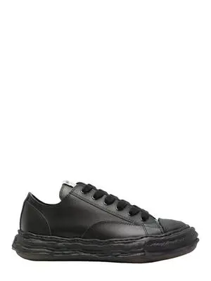 Mihara Yasuhiro Peterson 23 Leather Sneakers - Black