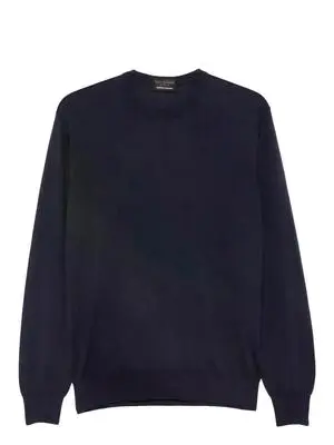 DELL'OGLIO Fine-knit Cashmere Sweater - Blue