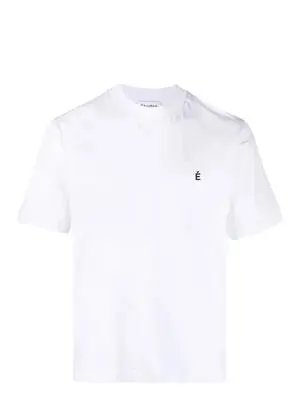 Études Studio Logo-embroidered Organic Cotton T-shirt - White