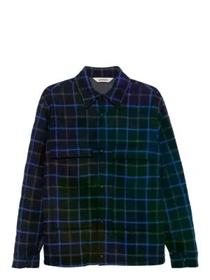Aspesi Tattersall-check Shirt - Blue