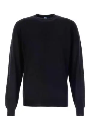 Fedeli Argentina Virgin Wool Sweater - Blue
