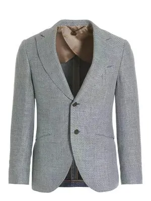 MAURIZIO MIRI Single-breasted Blazer - Blue