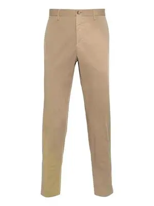 Incotex Tapered Cotton Chino Trousers - Brown