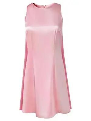 Alejandra Alonso Rojas Silk Dress - Pink