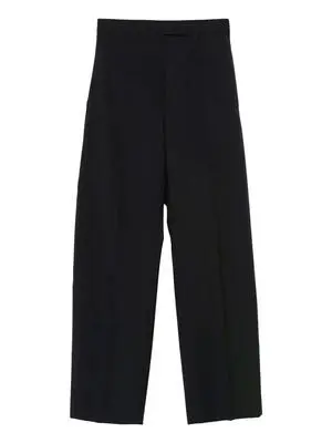 Sportmax Ampezzo Virgin Wool Trousers - Blue