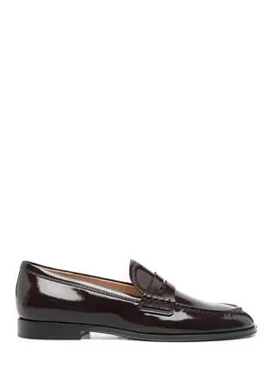 GIANVITO ROSSI Michael Loafers - Red