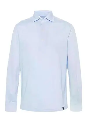 Boggi Milano Logo-tag Polo Shirt - Blue