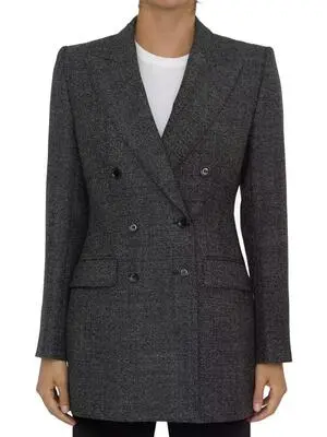 Dolce & Gabbana Wool Blazer - Grey