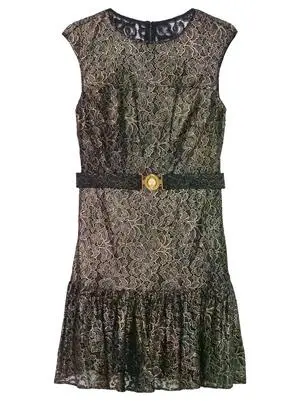 Ralph Lauren Midi Dress With Detachable Belt - Blue