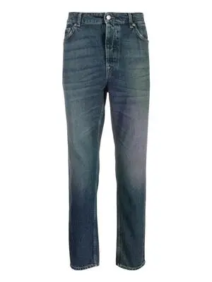 DEPARTMENT 5 Slim-fit Logo-appliqué Jeans - Blue