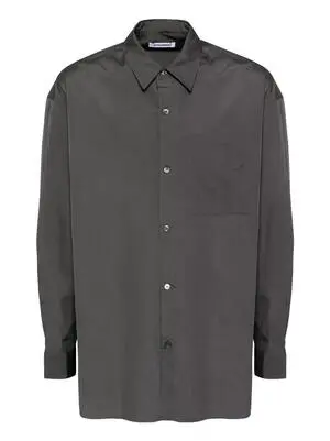 Attachment Cotton Shirt - Grey