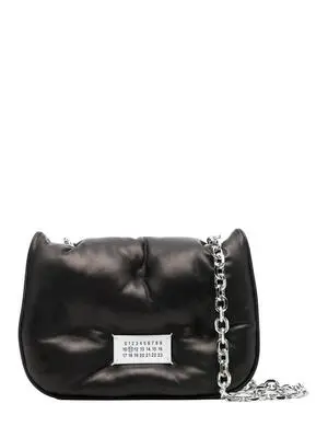MAISON MARGIELA Glam Slam Flap Shoulder Bag - Black