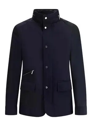 MOORER STEN-AT Jacket Blue