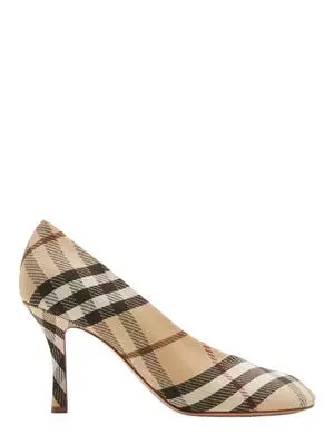 Burberry Vintage Check 85mm Pumps - Neutrals