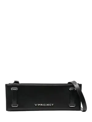 Y/project Accordion Shoulder Bag - Black