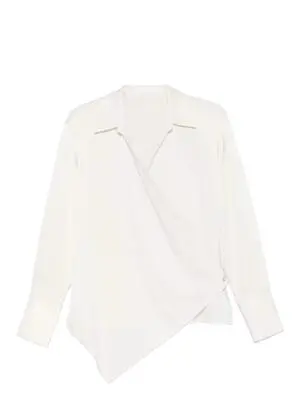 Helmut Lang Wrap Shirt - Neutrals