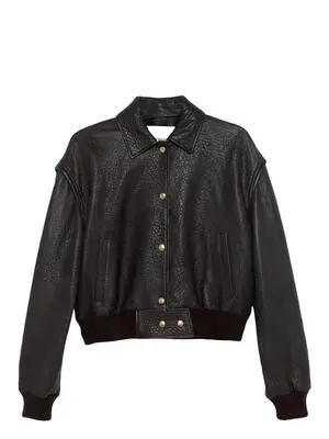 HALFBOY Jet Set Bomber Jacket - Brown