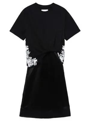 3.1 Phillip Lim Twisted Mini Dress - Black