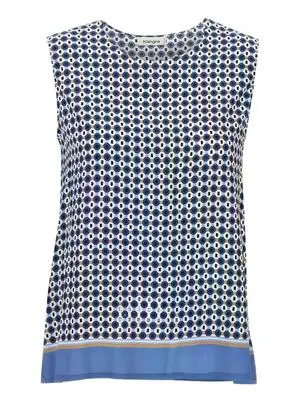KANGRA Printed Top - Blue