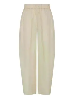 Armani Exchange Cotton Trousers - Neutrals