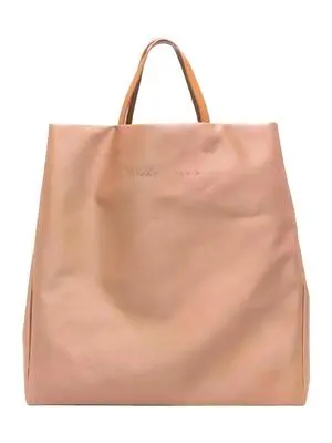 Carven Open Top Tote Bag - Brown