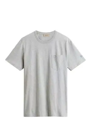 Woolrich Logo Pocket T-shirt Grey