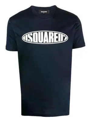 Dsquared2 Logo-print Short-sleeve T-shirt - Blue