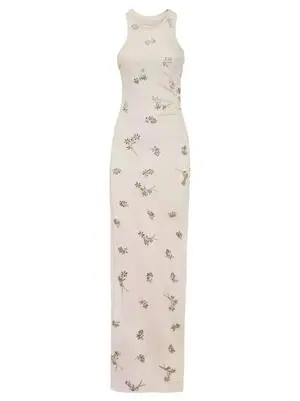 Philipp Plein Jersey Midi Dress - Grey