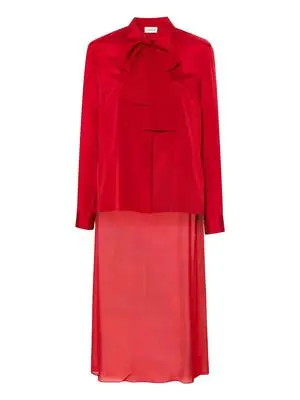 P.a.r.o.s.h Soiree Shirt - Red